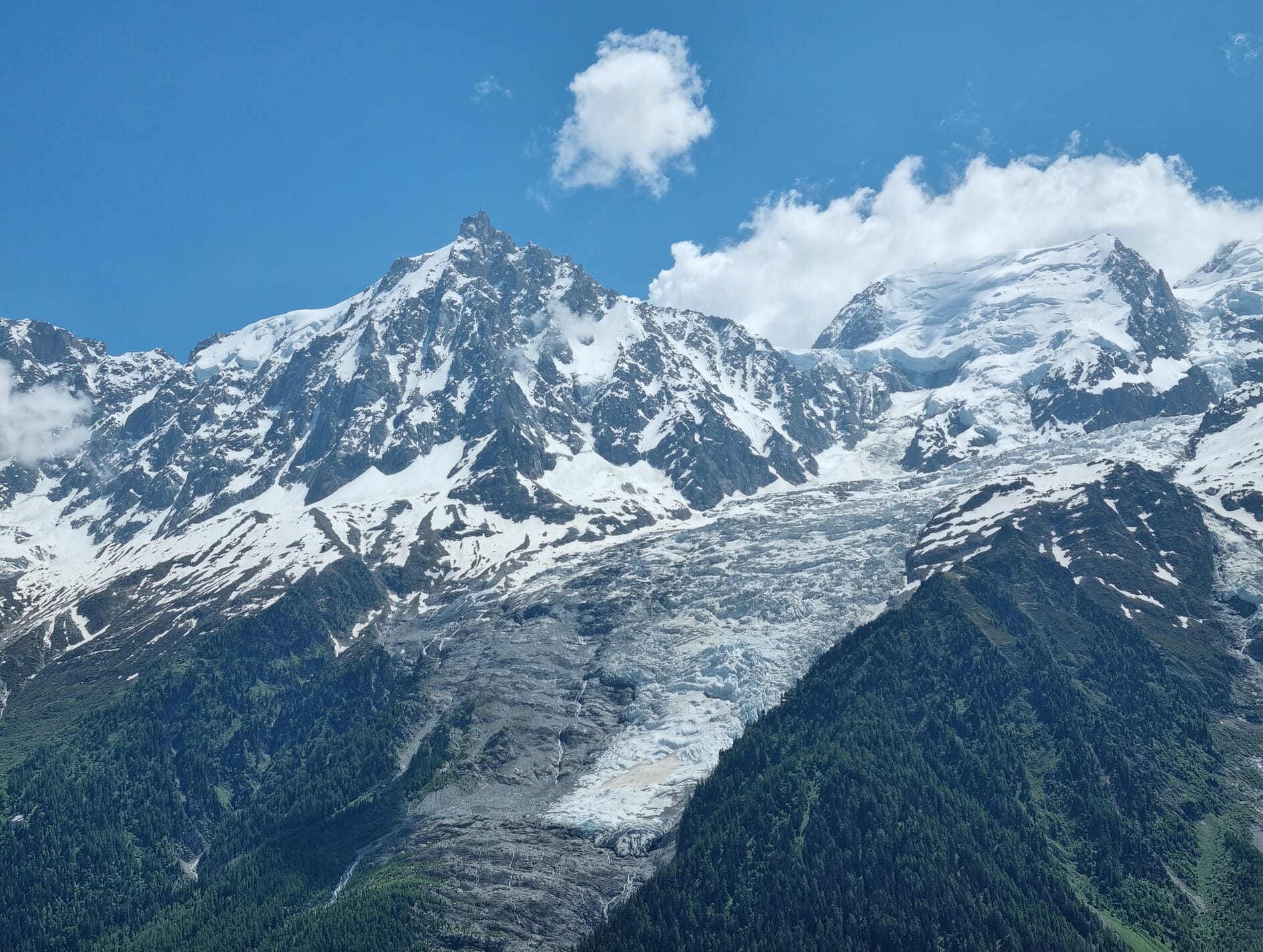 Les Houches, station village de la Vallée de Chamonix, Mont-Blanc ...
